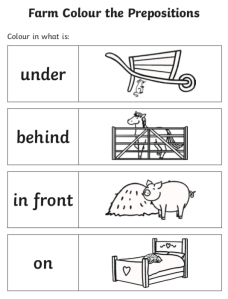 On the Farm! – The Wilson School of English