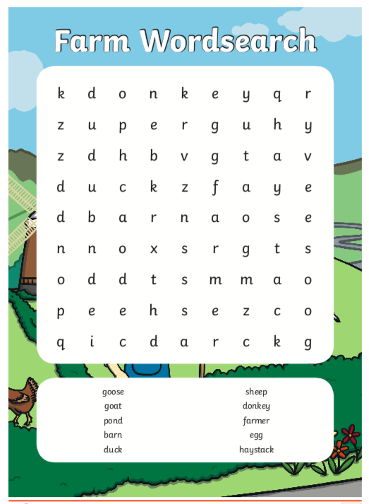 On the Farm! – The Wilson School of English